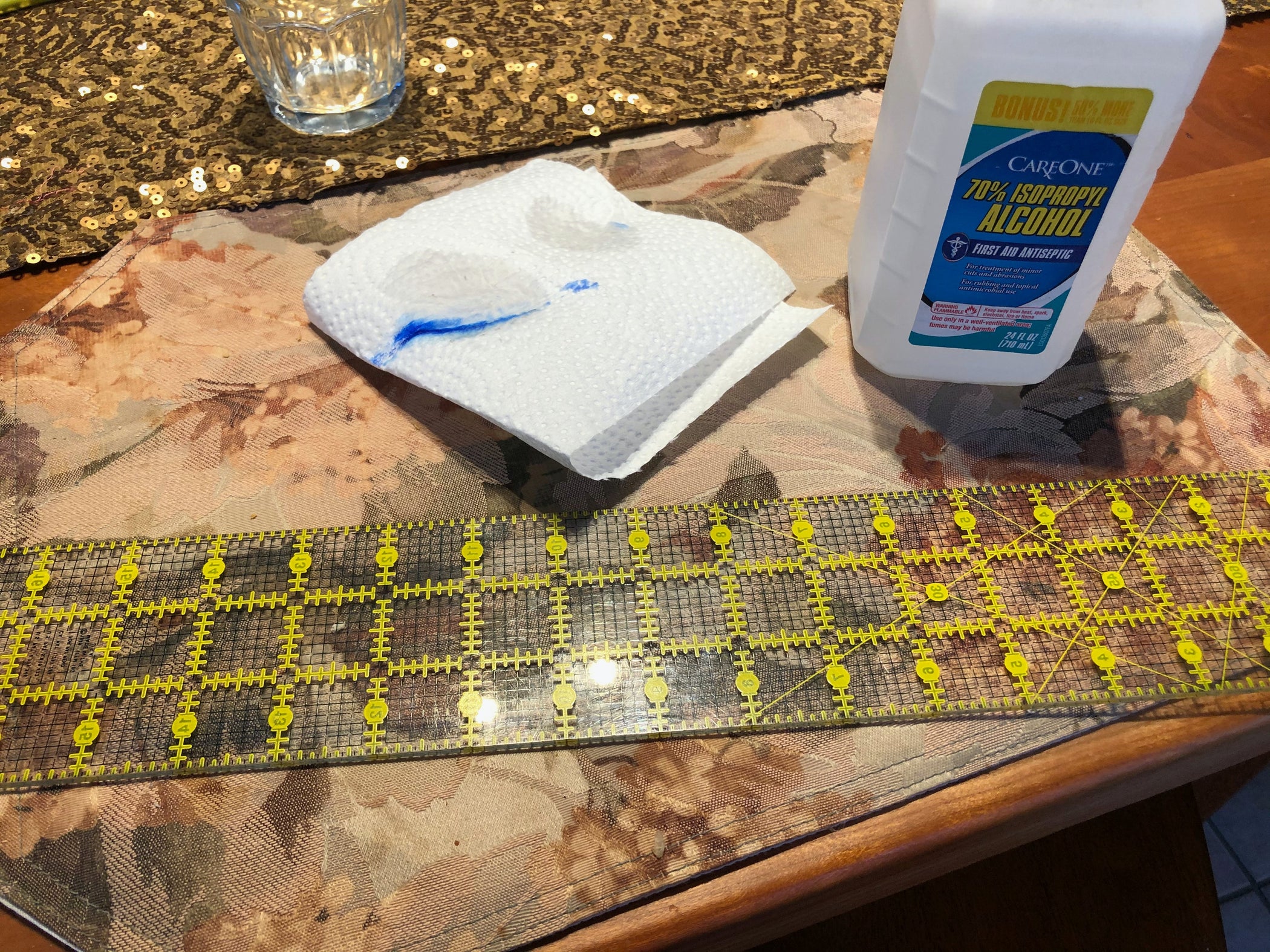 Quick Tip for Cleaning Clear Rulers – Gorgeous Fabrics