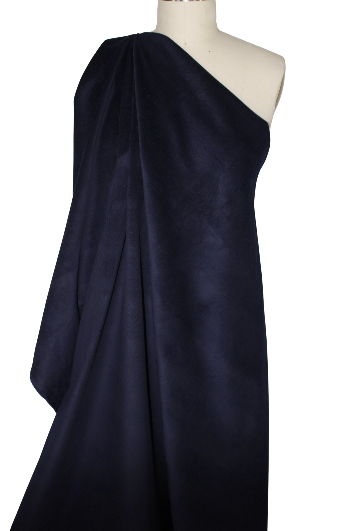 Stretch Baby Wale Corduroy - Bright Navy – Gorgeous Fabrics
