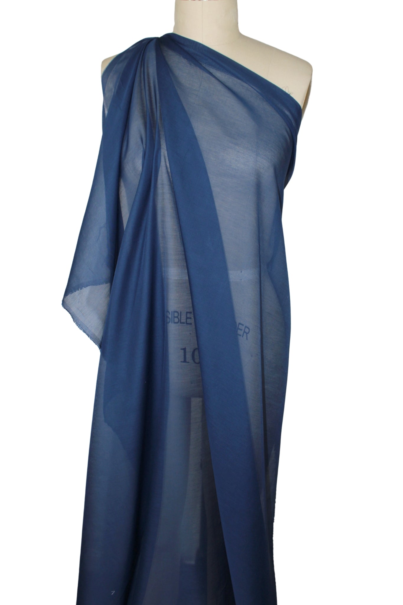 Silk Blend Batiste - Cadet Blue – Gorgeous Fabrics