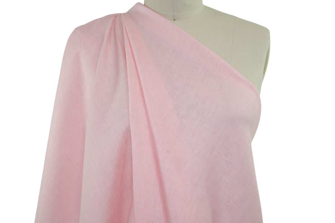 Nubby Midweight Italian Linen - Warm Pink – Gorgeous Fabrics