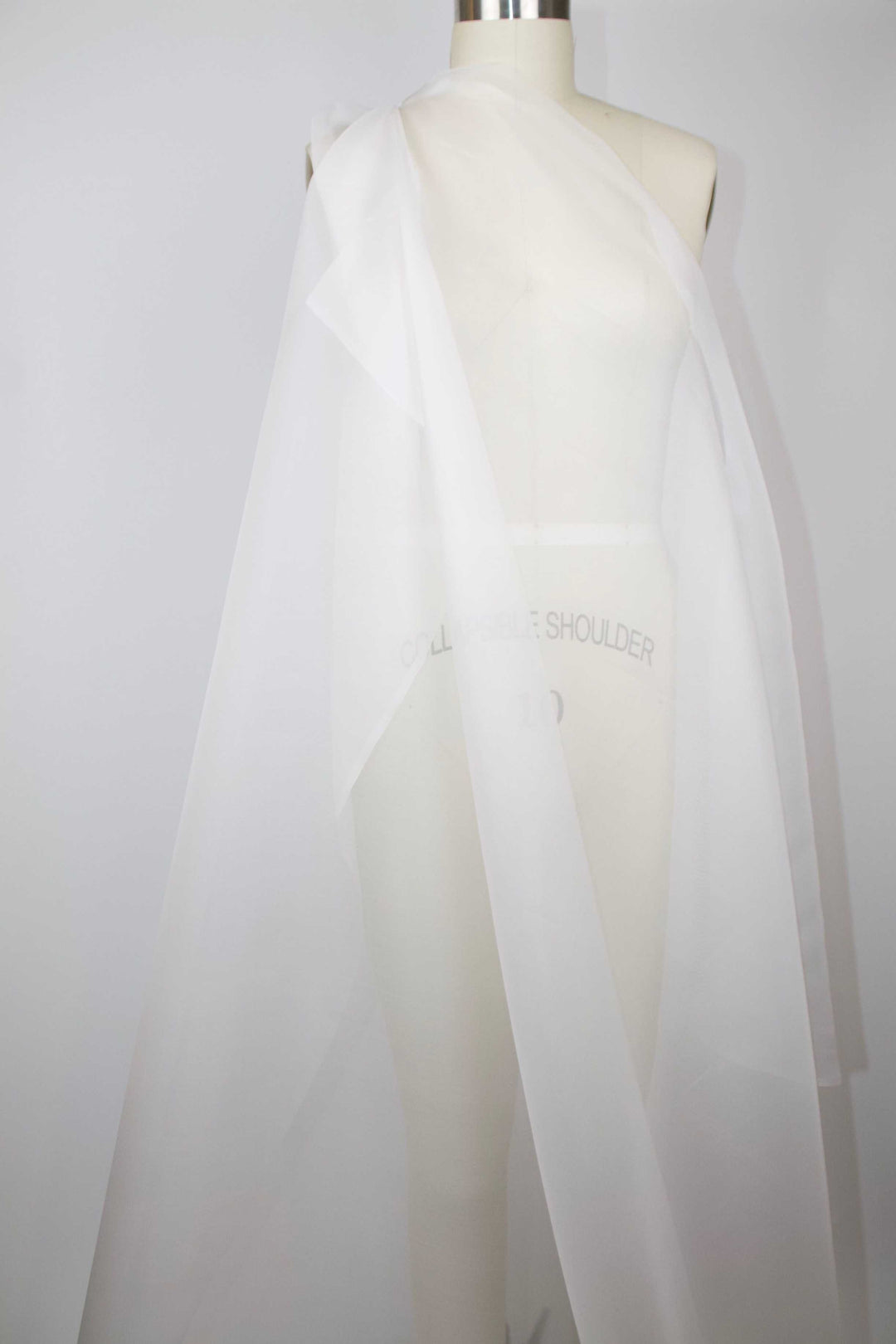 Calamo 54 Inch Wide Silk Organza - Natural White – Gorgeous Fabrics