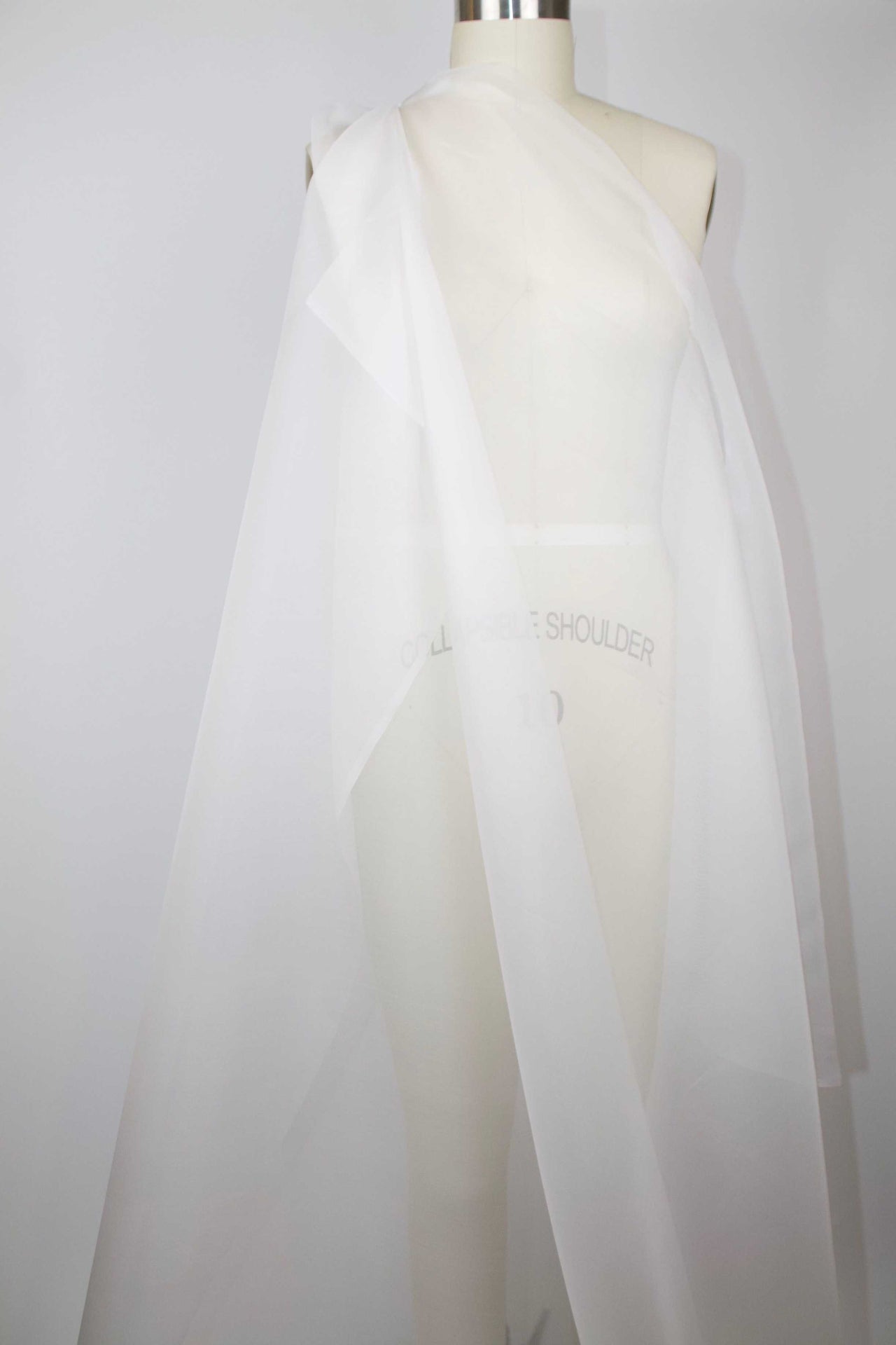 Calamo 54 Inch Wide Silk Organza - Natural White – Gorgeous Fabrics