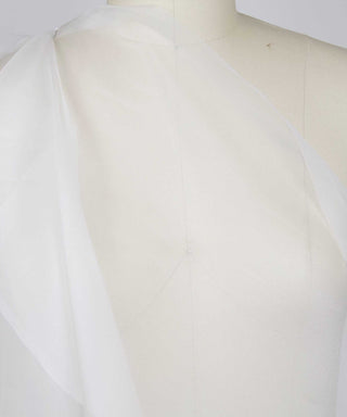 Calamo 54 Inch Wide Silk Organza - Natural White – Gorgeous Fabrics